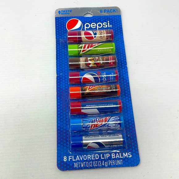 Pepsi | Other | Pepsi Flavor Lip Balms Pack Of 8 New | Poshmark
